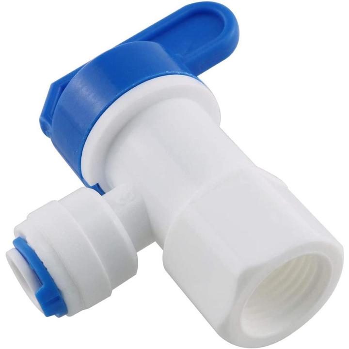 1/4 Inch Tank Ball Valve Water Purifier Accessories for Reverse Osmosis ...