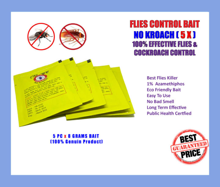No Kroach Cockroach Powder Bait Special Insecticide Bug Beetle ...