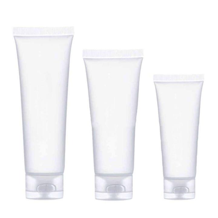 5PCS Empty Clear Tube Cosmetic Cream Lotion Containers 20/30/50/100ml ...