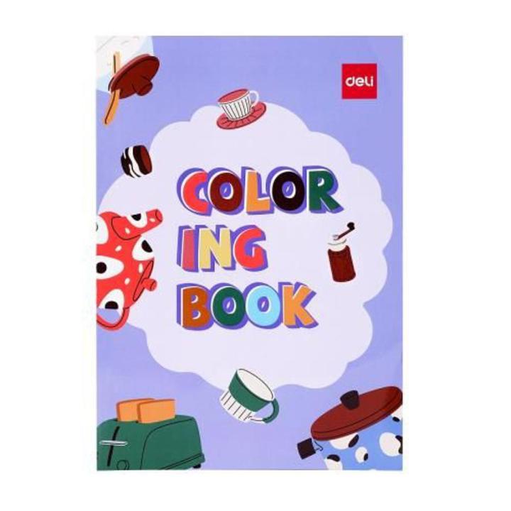 Deli EN048 Coloring book Objects from home | Daraz.com.bd
