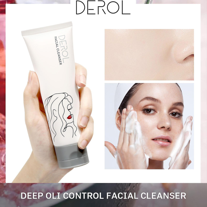 DEROL Oil Control Moisturizing Amino Acid Face Cleanser Exfoliating ...