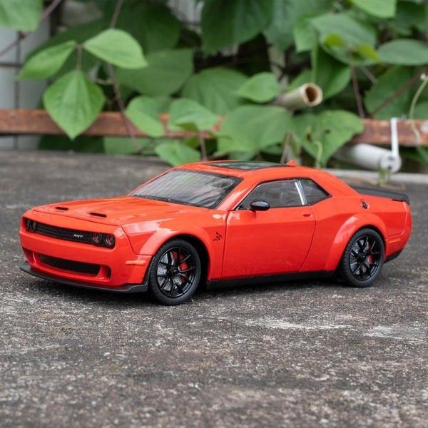 1:24 Dodge Challenger SRT Die-Cast Vehicles Alloy Model Car Toys For ...