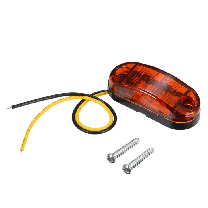 【Limited Time Only】 DC9-30V 2 LEDs Side Indicator Light Clearance Lamp ...