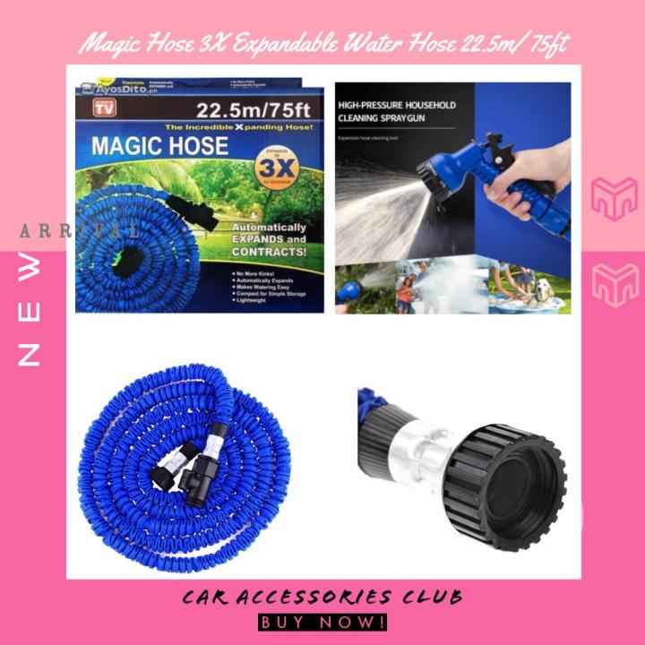 Magic Hose 3X Expandable Water Hose 22.5m/ 75ft | Daraz.com.bd