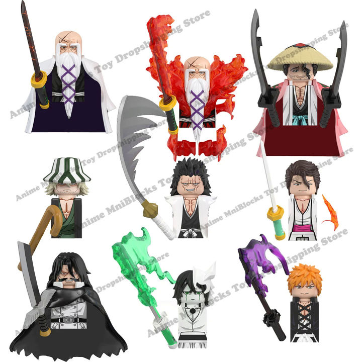 WM Blocks WM6164 Japanese Cartoon TV BLEACH Ichigo Anime Bricks Dolls ...