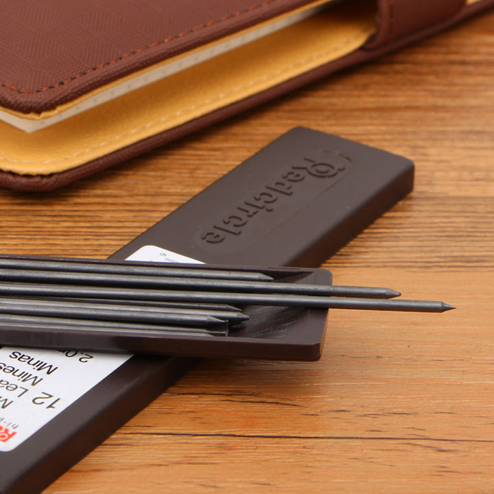 Mechanical Pencil lead Box 2.0mm Graphite Lead Hb/ 2b/4b/6b Black ...
