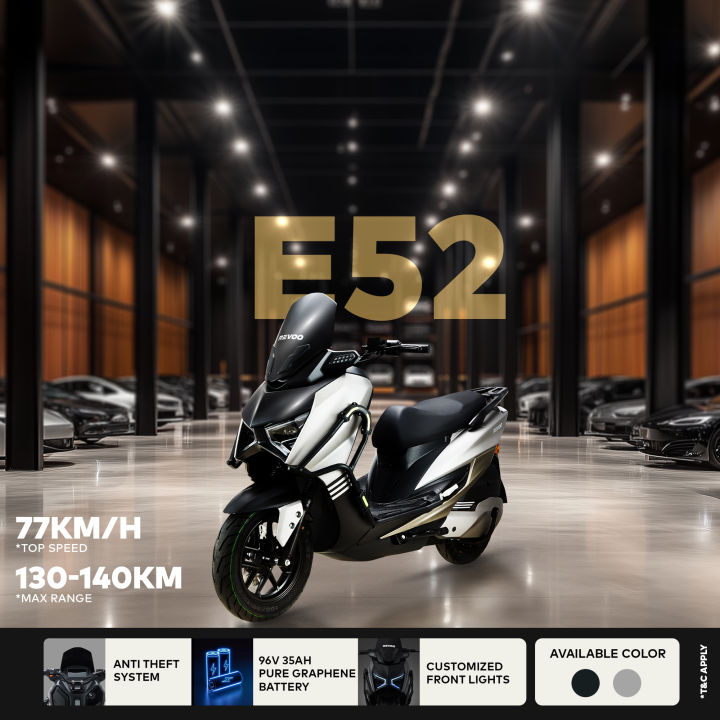 Revoo E52 Electric Scooter | Daraz.com.bd