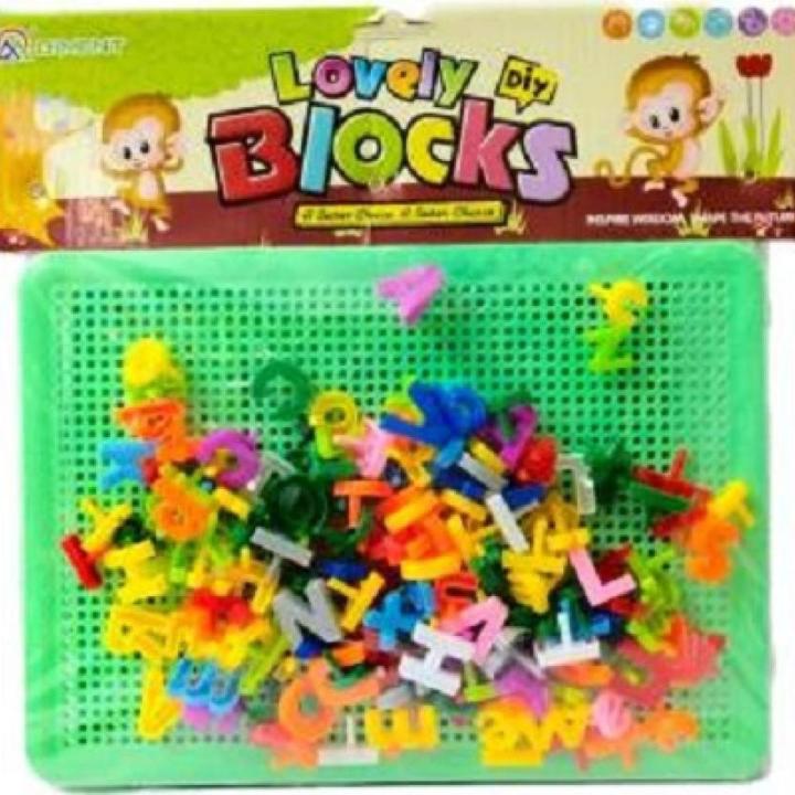 Educational letter block puzzle - English Alphabet & Number | Daraz.com.bd
