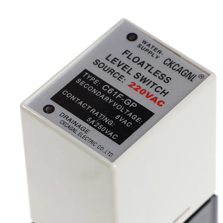 【Exclusive】 C61F-GP AC220V Level Relay Floatless Level Switch Level ...