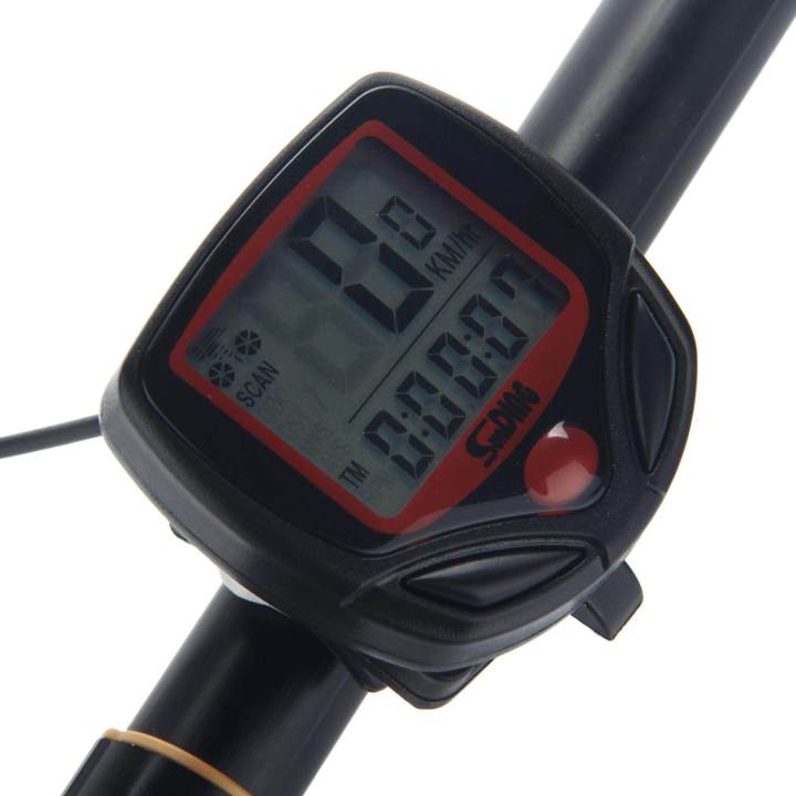 Wireless Waterproof LCD Bike Computer Odometer Speedometer | Daraz.lk