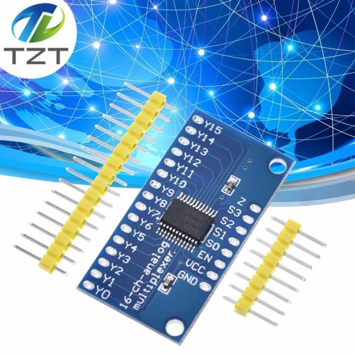 【happy one】TZT Smart Electronics 16-Channel Analog Digital Breakout ...