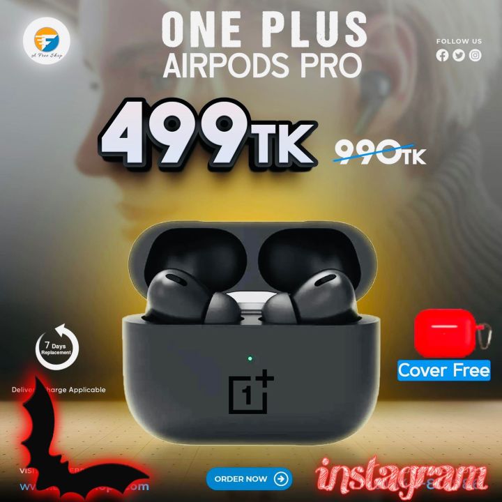 Oneplus Airpods Pro Wireless Earubuds - Bluetooth Headphone | Daraz.com.bd