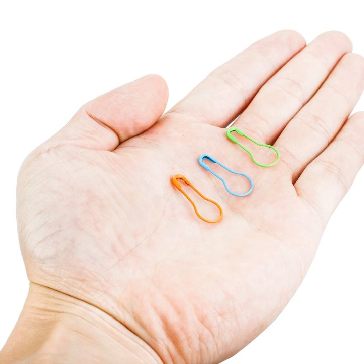 100 Pcs Colorful Stainless Steel SS Safety Pin Nappy Pin Saree pin ...