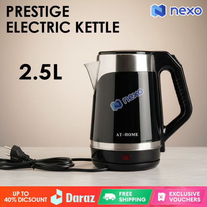 Prestige Electric Water Kettle 2.5L AT-25EK Double Wall Kettles ...
