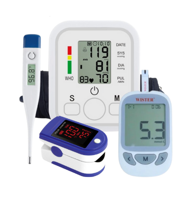 4-in-1 Digital Health Monitoring Kit - Blood Pressure Machine ...