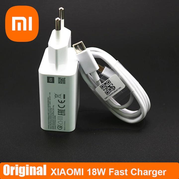 MI 18W Fast Charger Quick Charger Qualcomm 3.0 Type C Optimal safety ...
