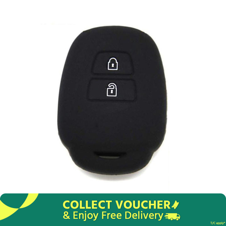 Toyota Silicone Protecting Remote Key Case Cover 2 Buttons For Toyota ...
