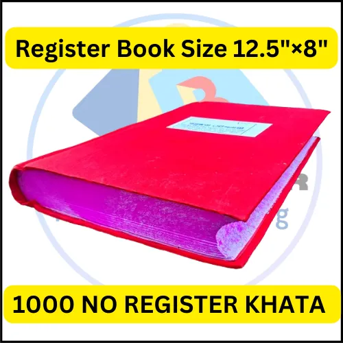 Register khata, Cloth register book, , Best Binding. Roll Register ...