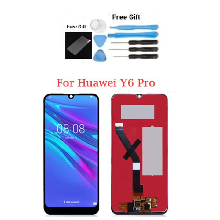 Huawei y6 pro lcd ডিসপ্লে + টাচ স্ক্রিন মোবাইল ডিজিটাইজার অ্যাসেম্বলি ...