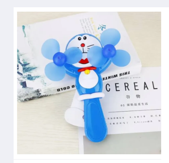 1 PC Doraemon Portable Manual Hand Crank Mini Fan Without Battery ...