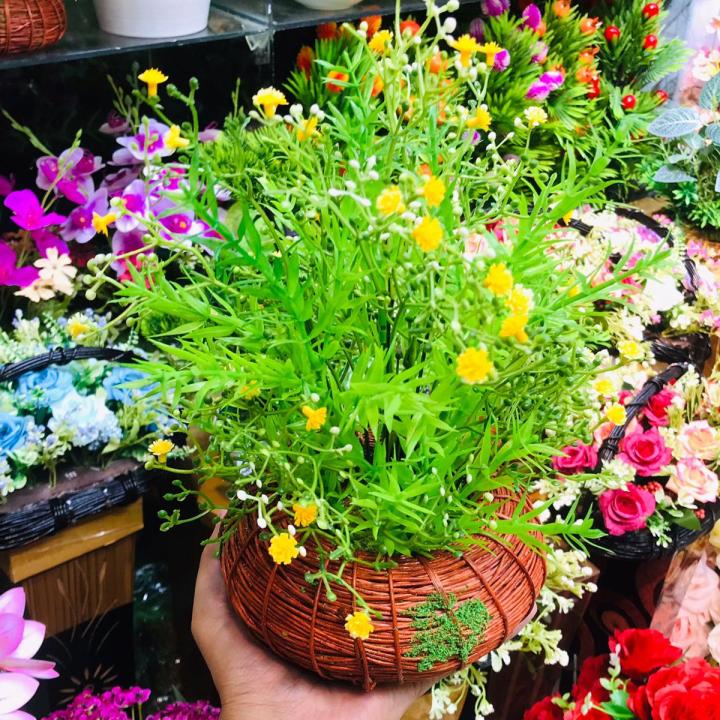 Flower juri Artificial For Home Garden Decor | Daraz.com.bd
