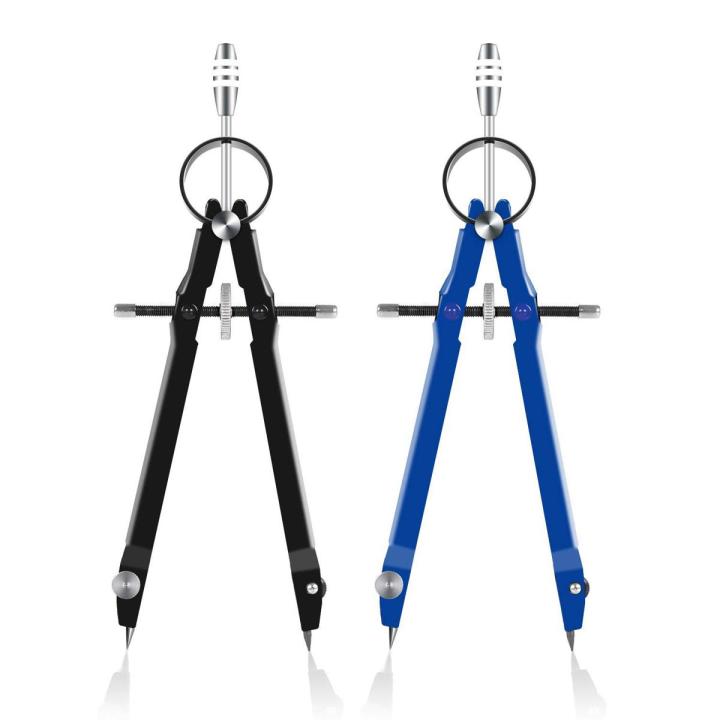 2 Pcs Compass, Compass Geometry Set with Lock, Math and Precision ...