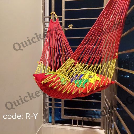 Hand Made Dulna Adult Rope Bed Hanging Dulna Use For All People Large ...
