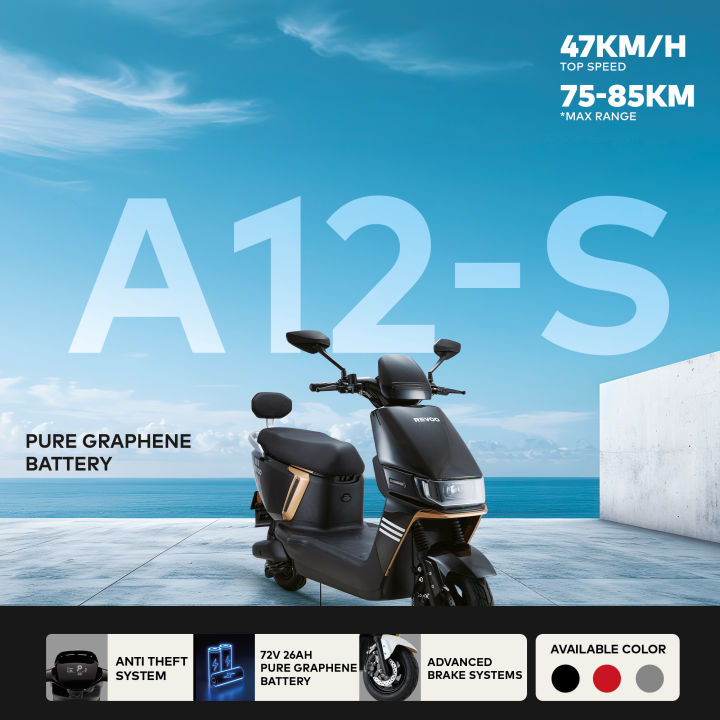 Revoo A12S Electric Scooter | Daraz.com.bd