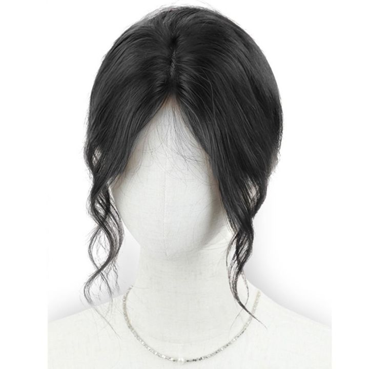 【Deal】 Invisible Women Topper All-Match Clip in Curly Middle Part Bangs ...