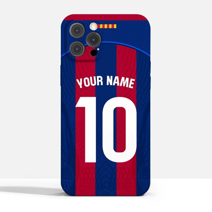 Custom Spain Camp Nou CULÉS Football Jersey 3D Print Cover Case for ...
