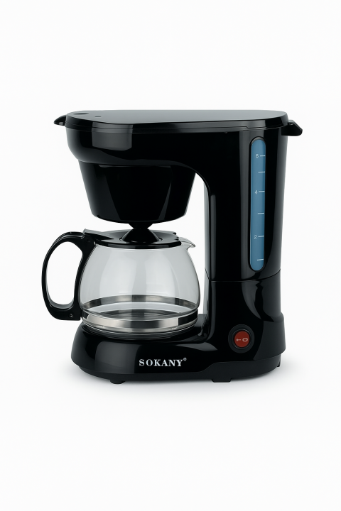 Sokany Coffee Maker 108s — 750 ml (6 Cups) | Glass Carafe | Fast Brew ...