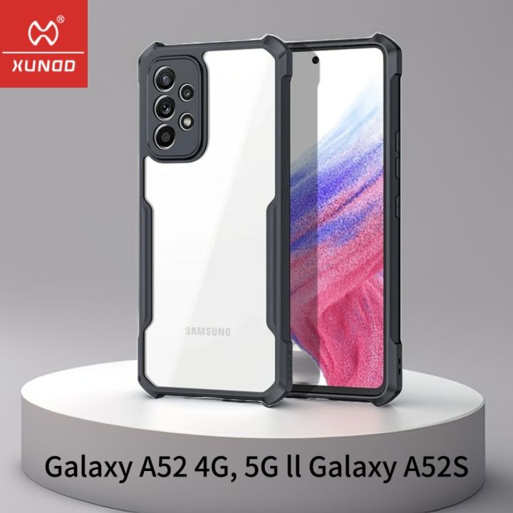 Xundd ( Galaxy A52 ) //Shockproof Transparent Bumper Phone Cover For Samsung A52, A52s Cover ...