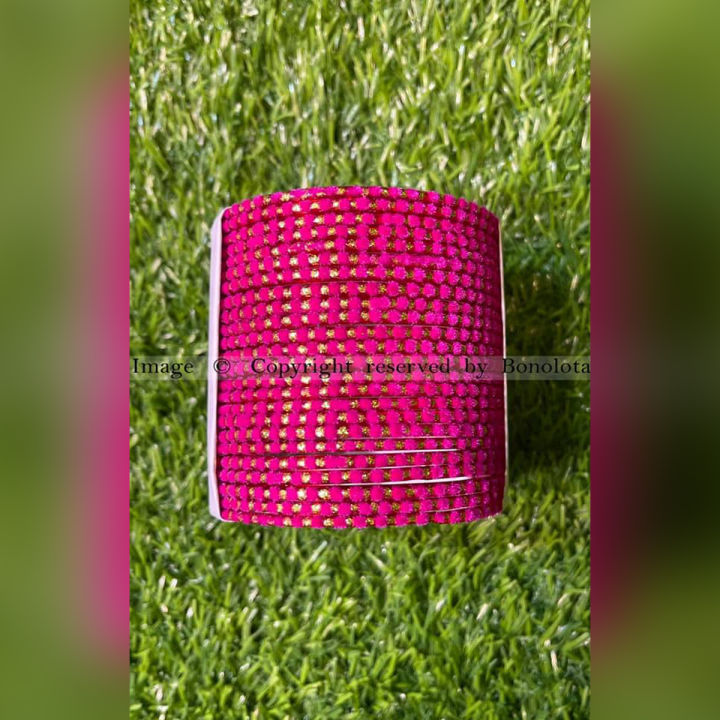 24 Pieces Velvet Indian Churi | Daraz.com.bd