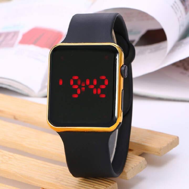 Fashionable Square LED Digital Sports Watch-Unisex | Daraz.com.bd