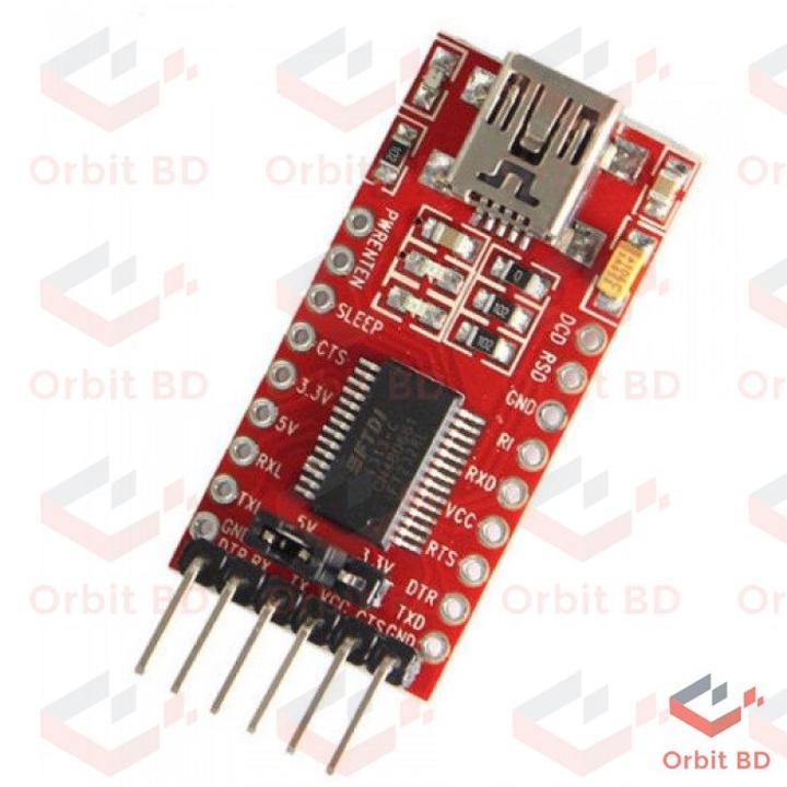 FTDI Module Serial Converter FTDI FT232RL USB To TTL Adapter Module 5V ...