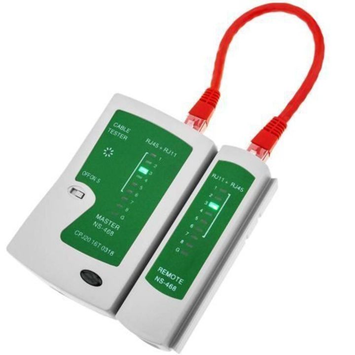 RJ45-RJ11 Multi-Functional Network Ethernet LAN Cable Tester Test Tool ...