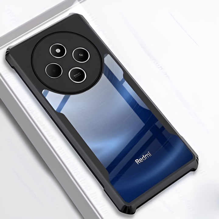 For Xiaomi Redmi 14c 4G Protective Black Border Crystal Clear Xundd ...