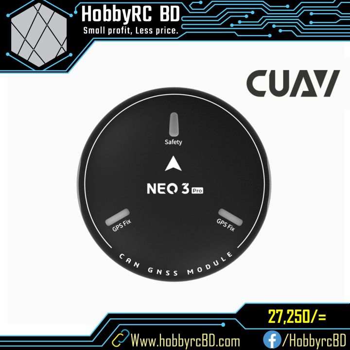 CUAV NEO 3 Pro M9N G P S Module with Compass for Pixhawk | Daraz.com.bd