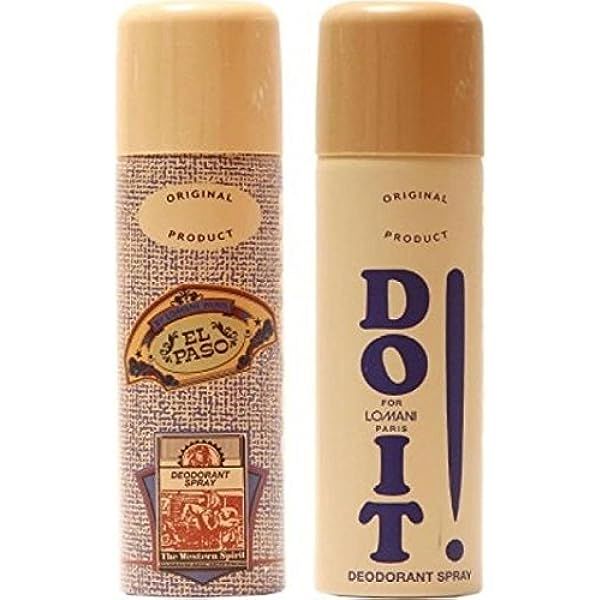 DO IT, EL PASO DEODORANT BODY SPRAY COMBO PACK 200+200ML | Daraz.com.bd