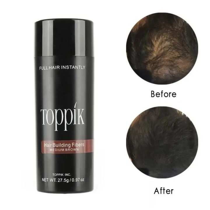 Toppik Hair Fibers Regrowth Powders Keratin Applicator Hair Building ...