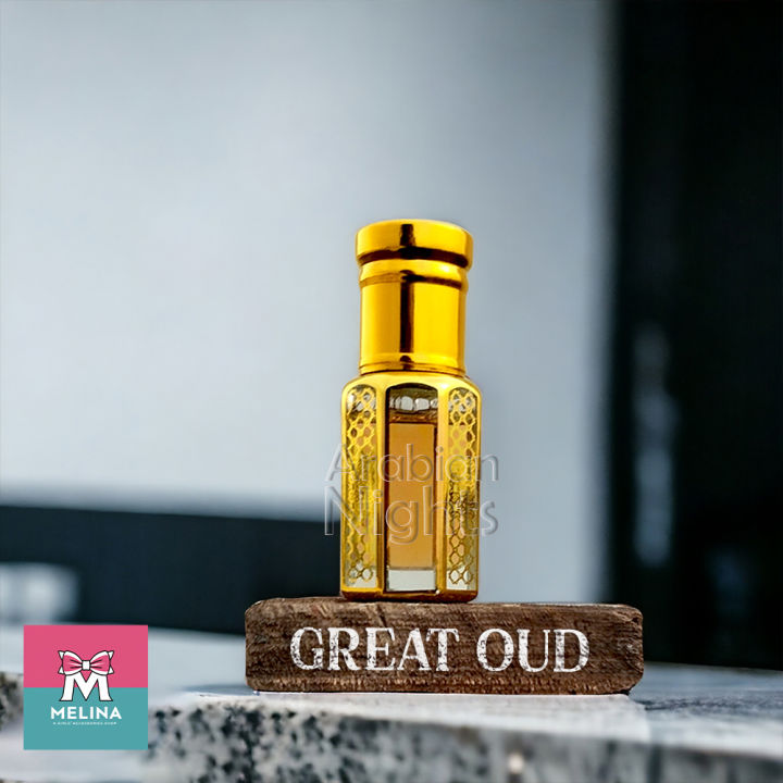 Great Oud- Saudi Arabia-Premium Arabian Attar For Men- 3Ml, 6ML, 12ML ...