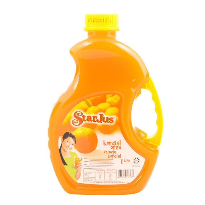 Star Jus Drinking Orange Cordial 1 Liter Malisiya | Daraz.com.bd