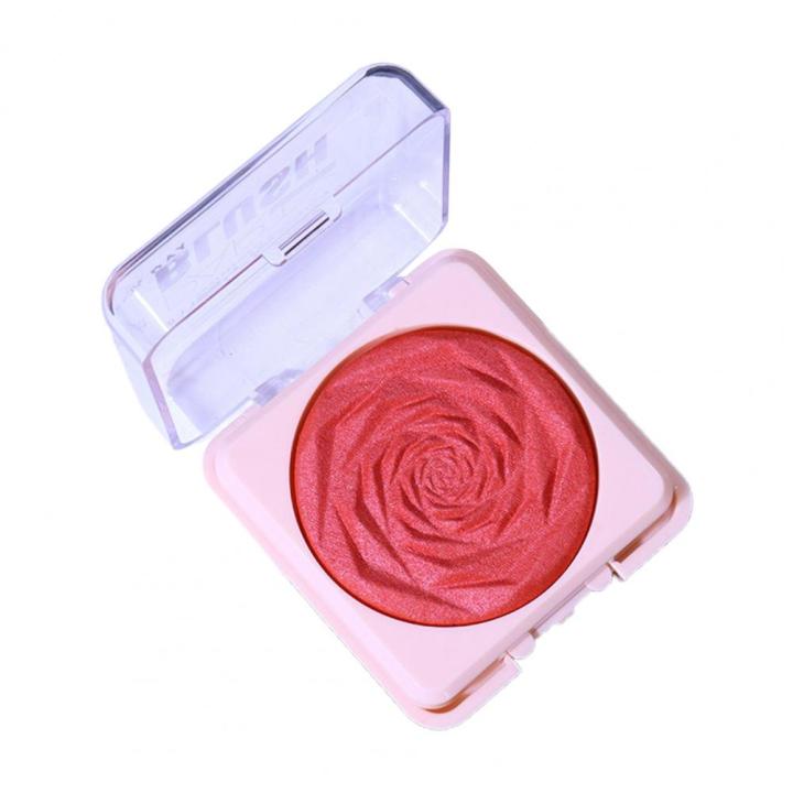 Face Blush Powder Fashion Easy Coloring Fine Texture Vibrant Color ...