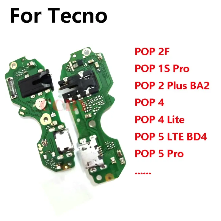 For Tecno POP 2 4 5 1S 2F Plus Lite LTE Pro BA2 BD4 USB Charging Port ...