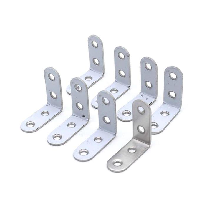 KOGEEK 8Pcs Stainless Steel 90 Degree Angle L Shaped Shelf Bracket ...