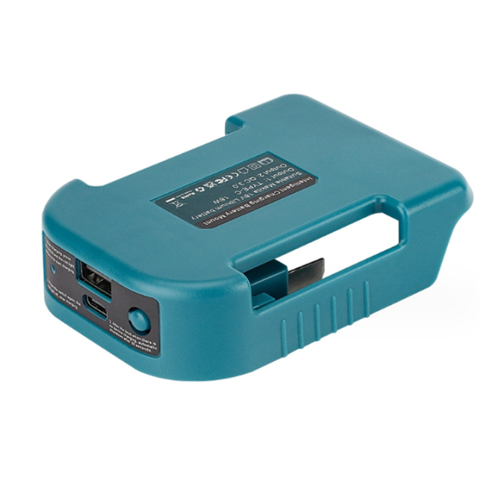 Portable Charger Adapter Compatible for 18V Li-Ion with USB Type-C ...