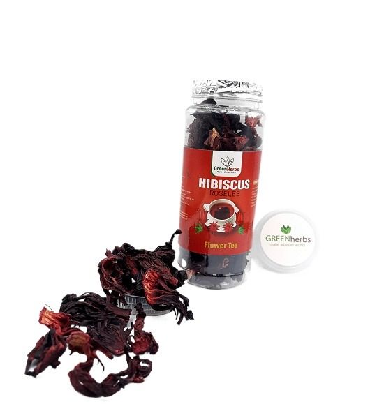 Red Dried Roselle Hibiscus Flower Herbal Tea - green tea | Daraz.com.bd
