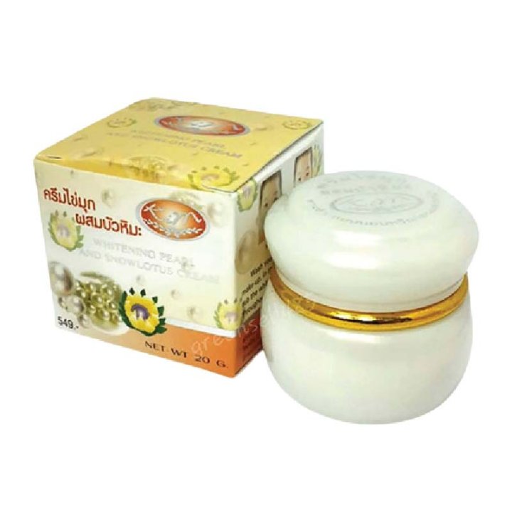 Kim Whitning Pearl And Snow Lotus Cream White 20g | Daraz.com.bd