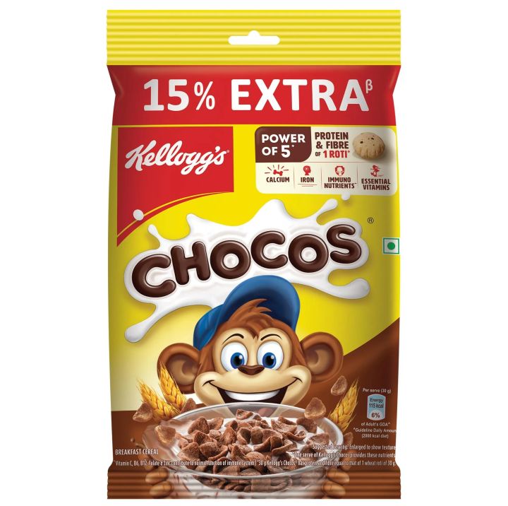 Kellogg's Chocos Chocolate Breakfast Cereal 127 gm | Daraz.com.bd
