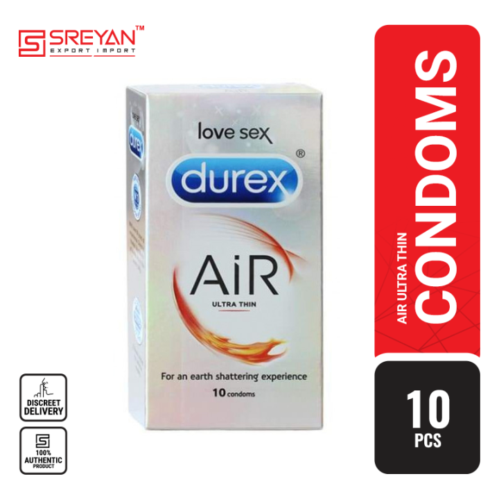 Durex Air Ultra Thin Love Condom - 10Pcs Pack - (Made In India ...